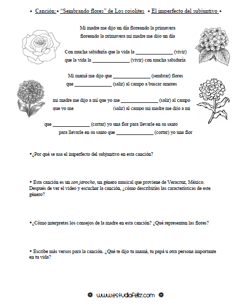 Actividades con Canciones | estudiafeliz